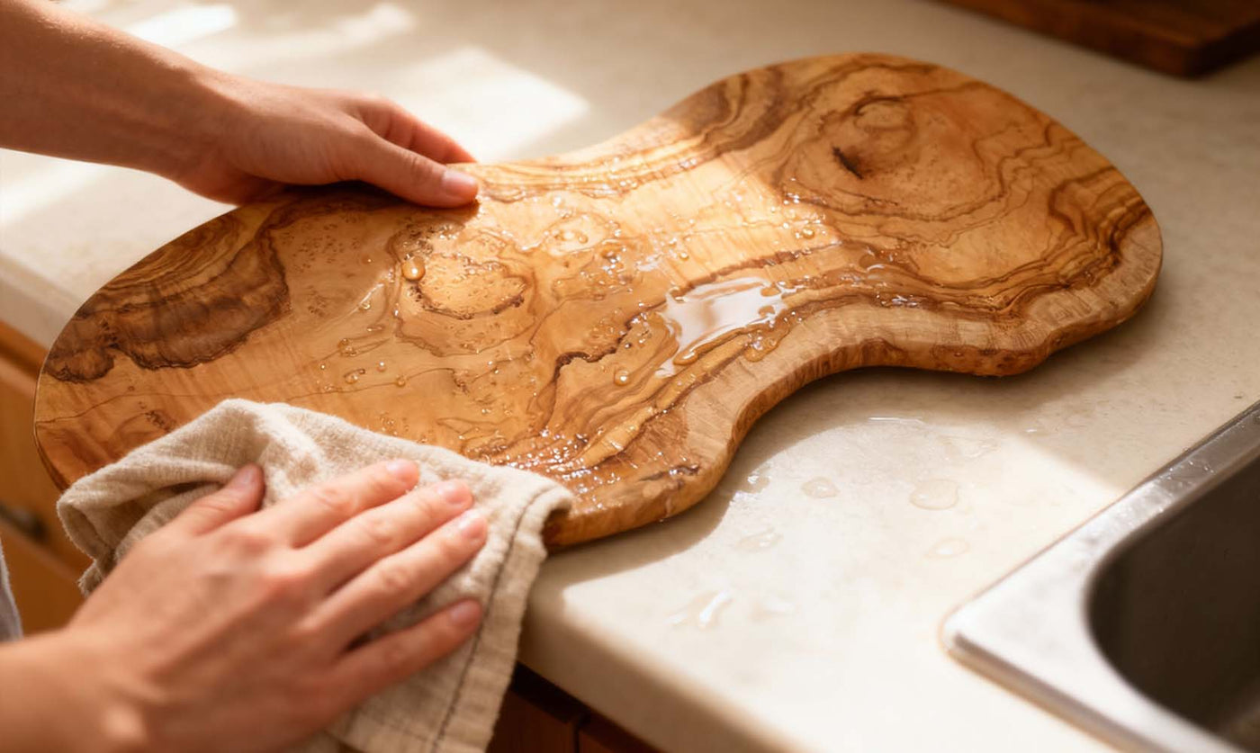 Natural Olive Wood Cutting Board